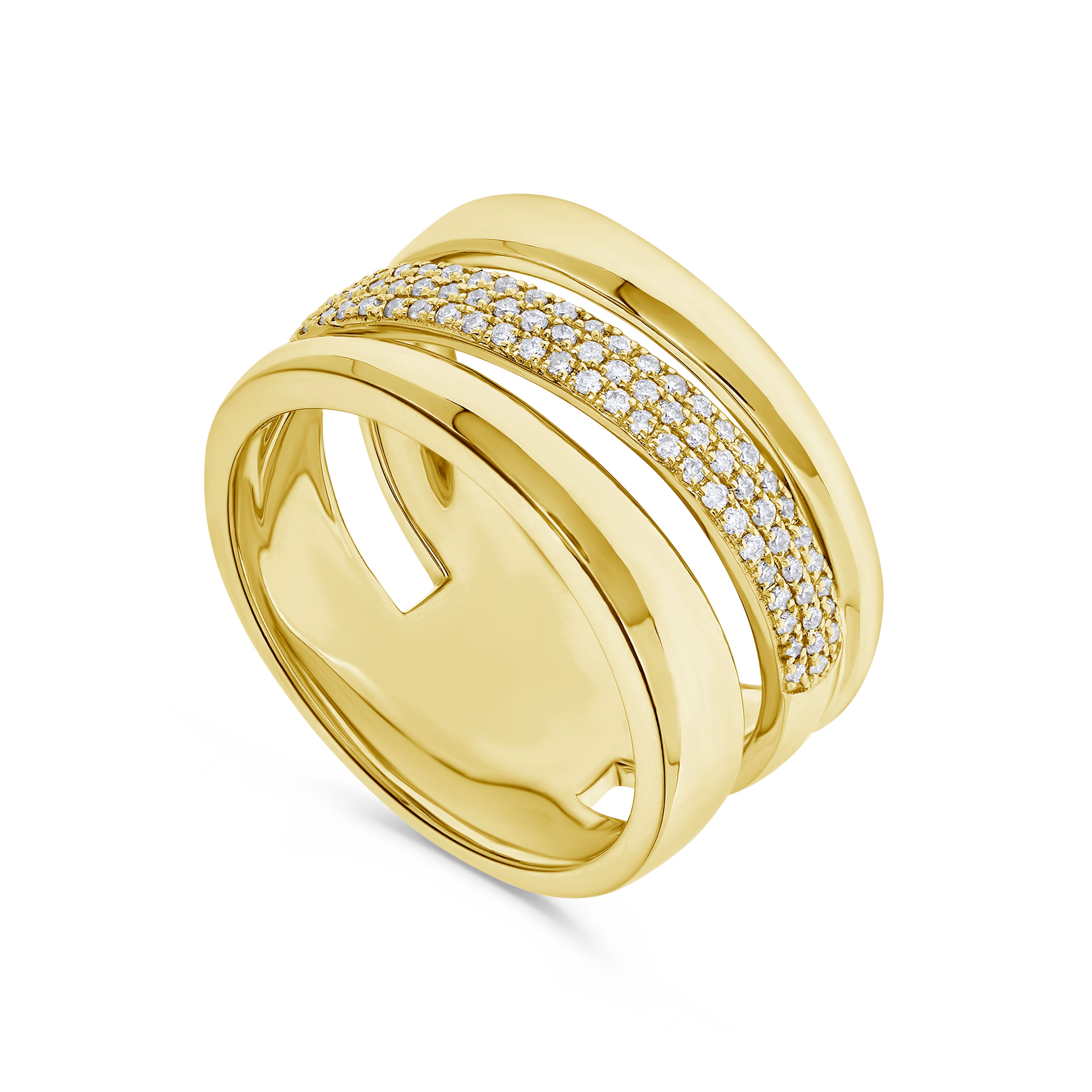 14K Gold Diamond Ring – LUXURY BY LEONARDO